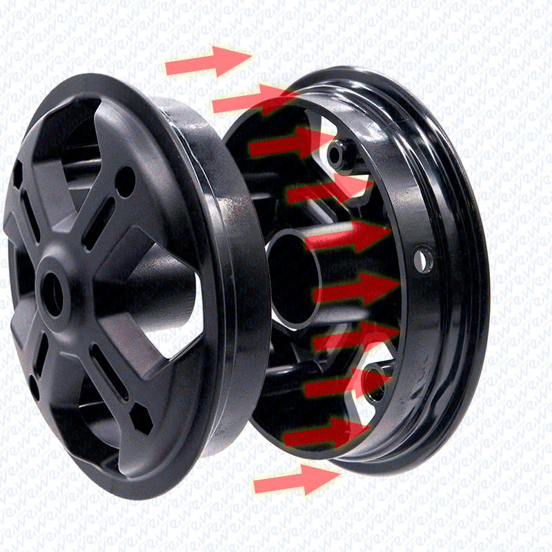 Roata față Minimotoare – originală Dualtron Mini | MotoRevolution